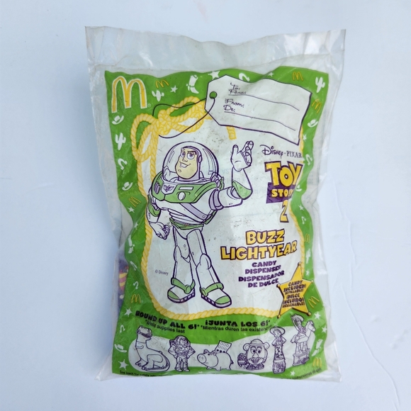 McDonald's | Toys | 999 Toy Story 2 Buzz Lightyear Candy Dispenser ...